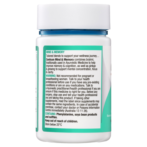 Buy Centrum Mind & Memory 50 Capsules Online at Cutpricepharmacy – CutPricePharmacy.com.au - Cut ...