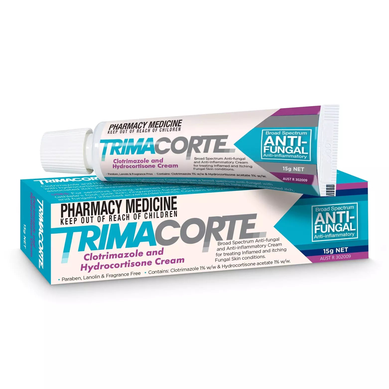 Buy Trimacorte Anti-Fungal Cream 15g Online at Cutpricepharmacy ...