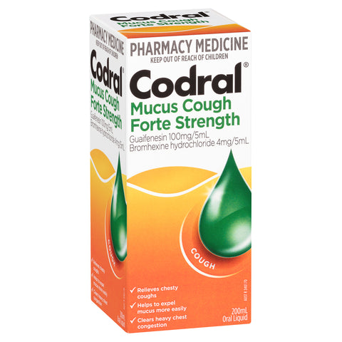 Buy Codral Mucus Cough Forte Strength Berry 200ml Online at ...