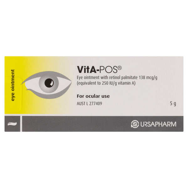 Buy Vita-POS Eye Ointment 5g Online at Cutpricepharmacy ...