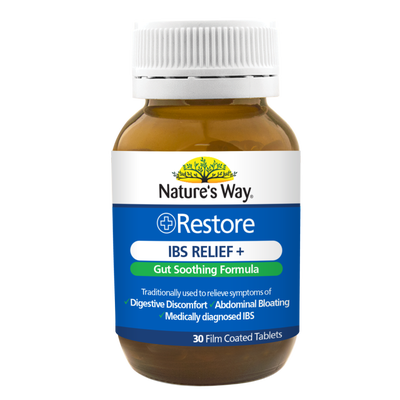 Nature's Way Restore IBS Relief 30 Tablets – CutPricePharmacy.com.au ...