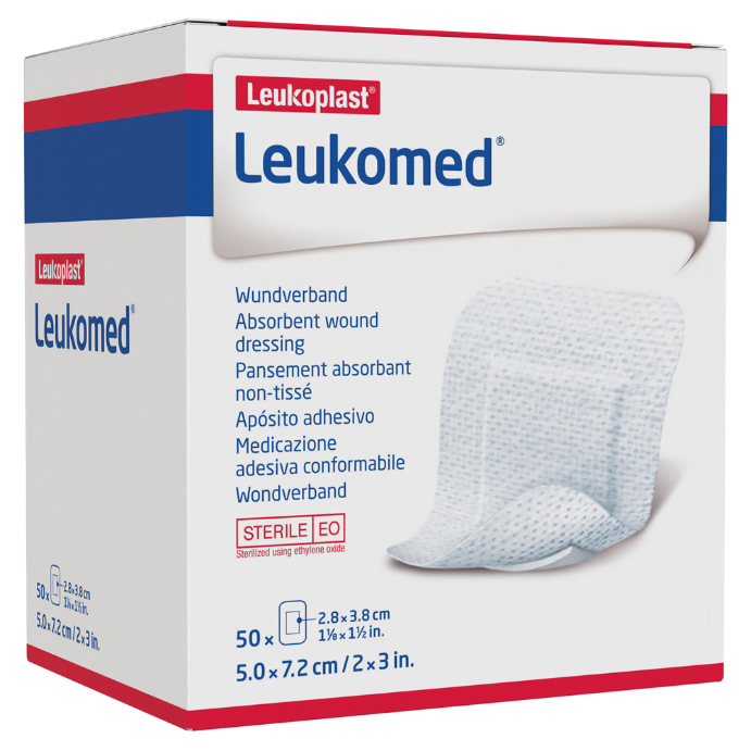Buy Leuko Leukomed Sterile Post-op 5cm X 7.2cm 1 Each x 50 Online at ...