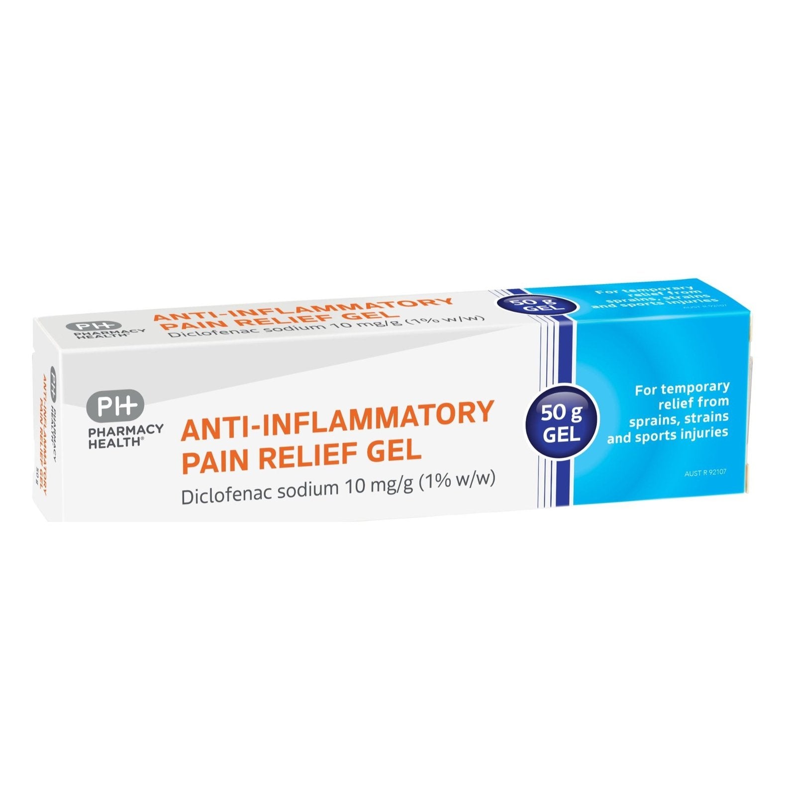 Buy Pharmacy Health ANTI-INFLAMMATORY GEL 50G Online at ...