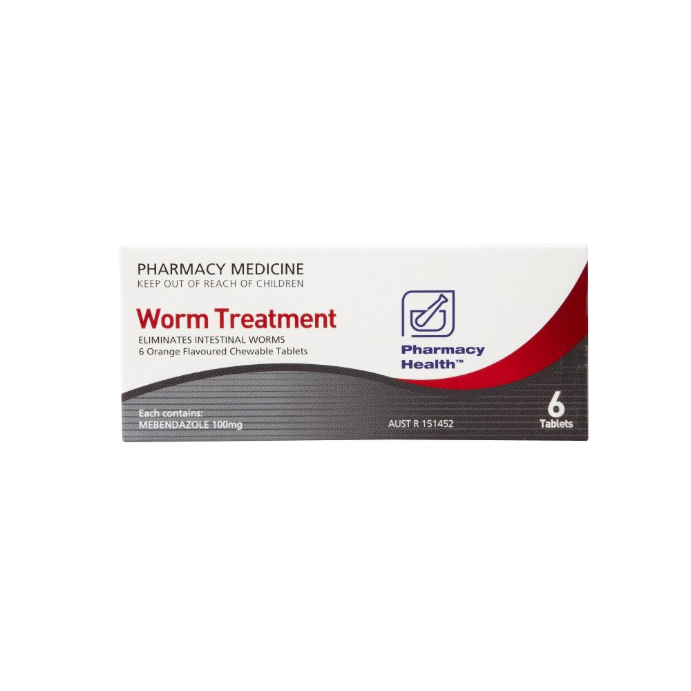 Buy Pharmacy Health Worm Treatment 6 Tablets Online at Cutpricepharmacy ...