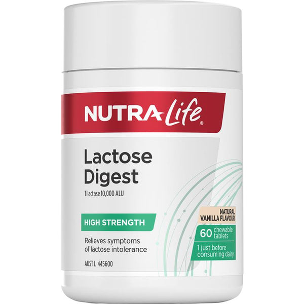 Buy Nutra-Life Lactose Digest 60 Chewable Tablets Online at ...