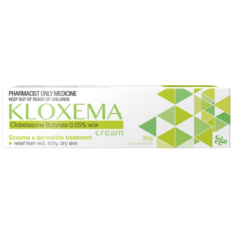 Buy Ego Kloxema Cream 30g - Clobetasone (S3) Online at Cutpricepharmacy ...