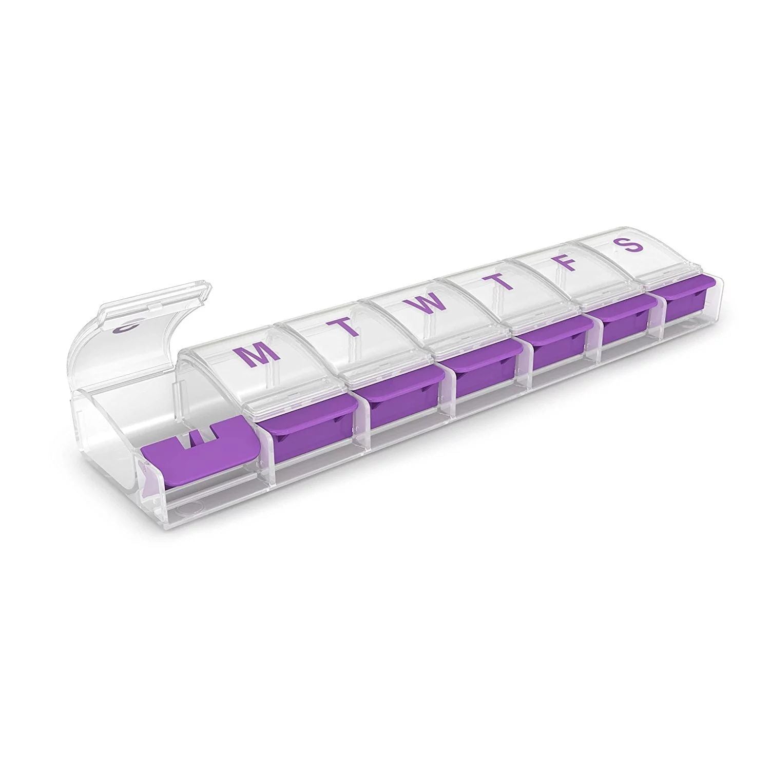 Buy Ezy Dose Push Button Weekly Pill Planner - 7-Day Pill Reminder XL ...