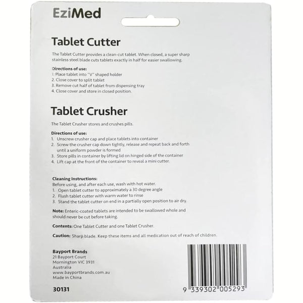 Buy Ezi Med Tablet Cutter with Tablet Crusher Online at ...