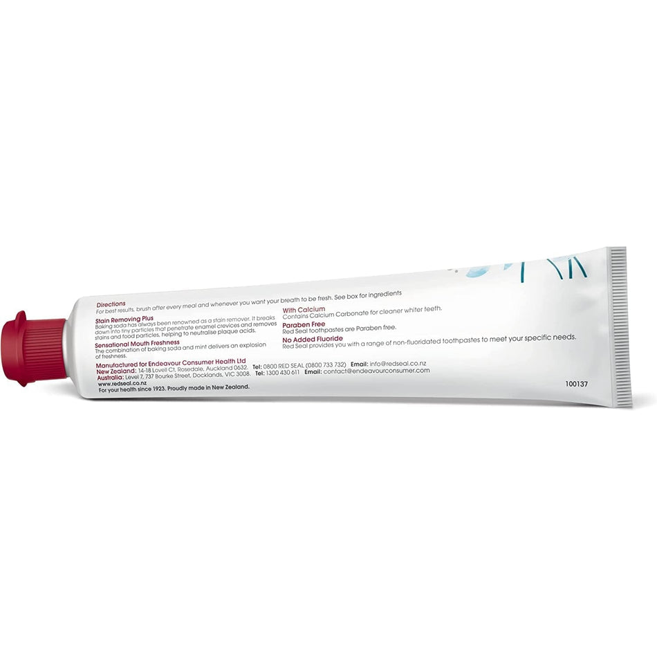 Buy Red Seal Toothpaste Baking Soda 100g Online at Cutpricepharmacy ...