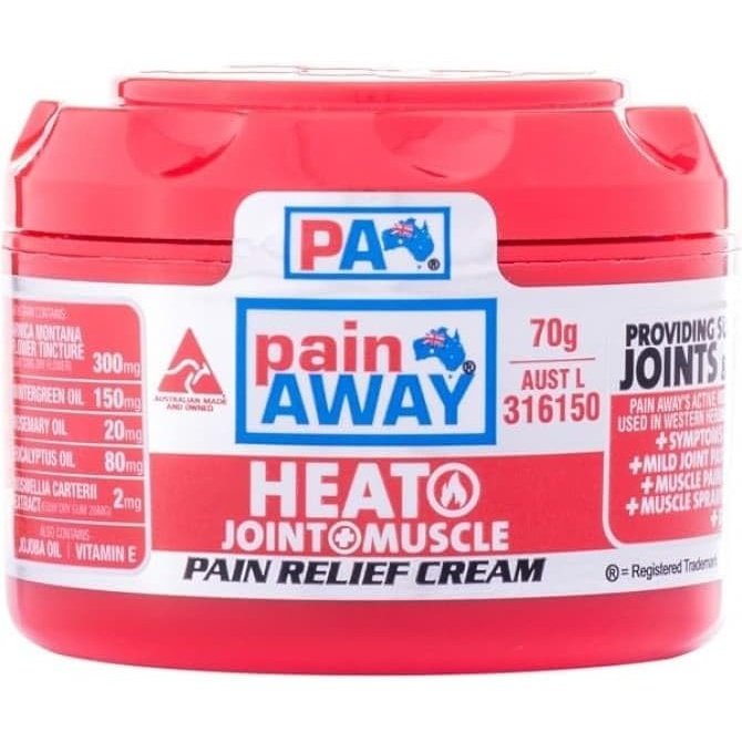 Buy Pain Away Heat Plus Pain Relief Cream 70g Online at ...