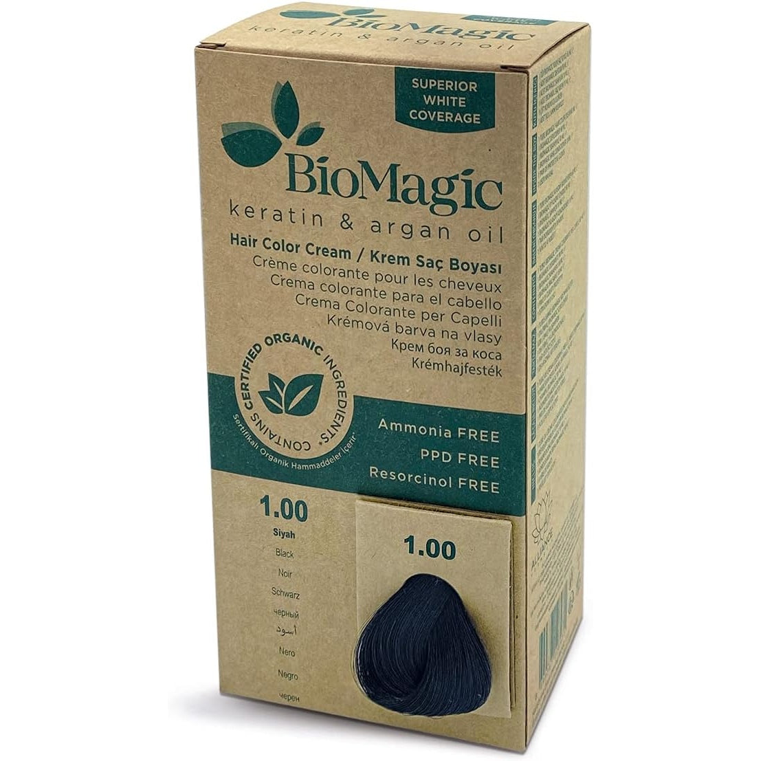 Buy Bio Magic Hair Colour Cream Black 1.00 Online at Cutpricepharmacy ...