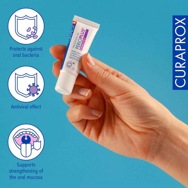 Buy Curaprox Perio Plus Focus Gel 0.50% Chlorhexidine 10ml Tube Online ...