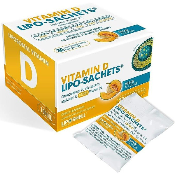 Buy Lipo-Sachets Vitamin D Melon 5g 30 Sachets Online at ...