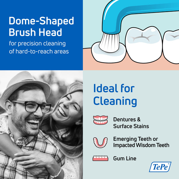 Buy TEPE COMPACT TUFT SINGLE TOOTHBRUSH Online at Cutpricepharmacy ...