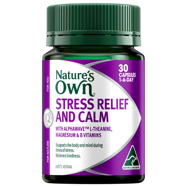Buy Nature's Own Stress Relief and Calm 30 Capsules Online at ...