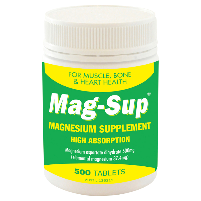 Buy Mag-sup 500mg 500tab Online at Cutpricepharmacy – CutPricePharmacy ...