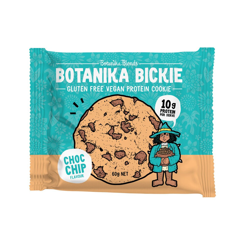 Buy Botanika Blends Botanika Bickies Choc Chip 60g x 12 Pack Online at ...