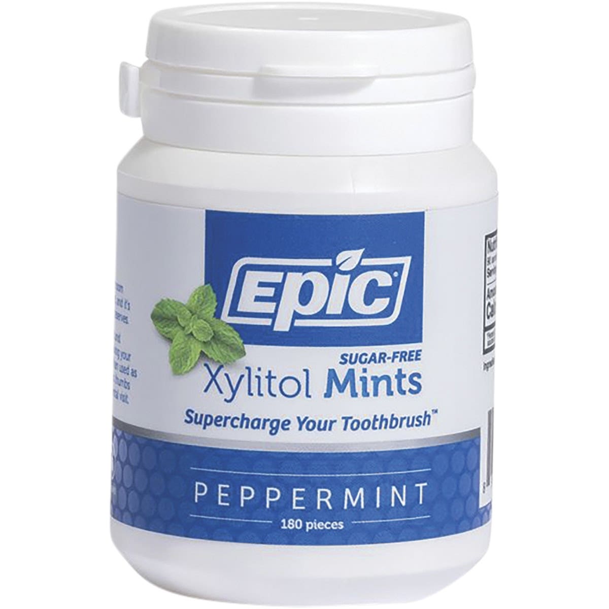 Buy EPIC Xylitol Dental Mints Peppermint 180 Online at Cutpricepharmacy ...