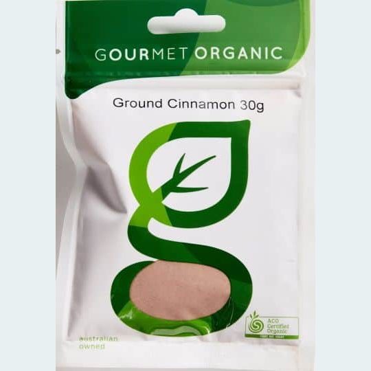 Buy Gourmet Organic Cinnamon Ground 30g Sachet x 1 Online at ...