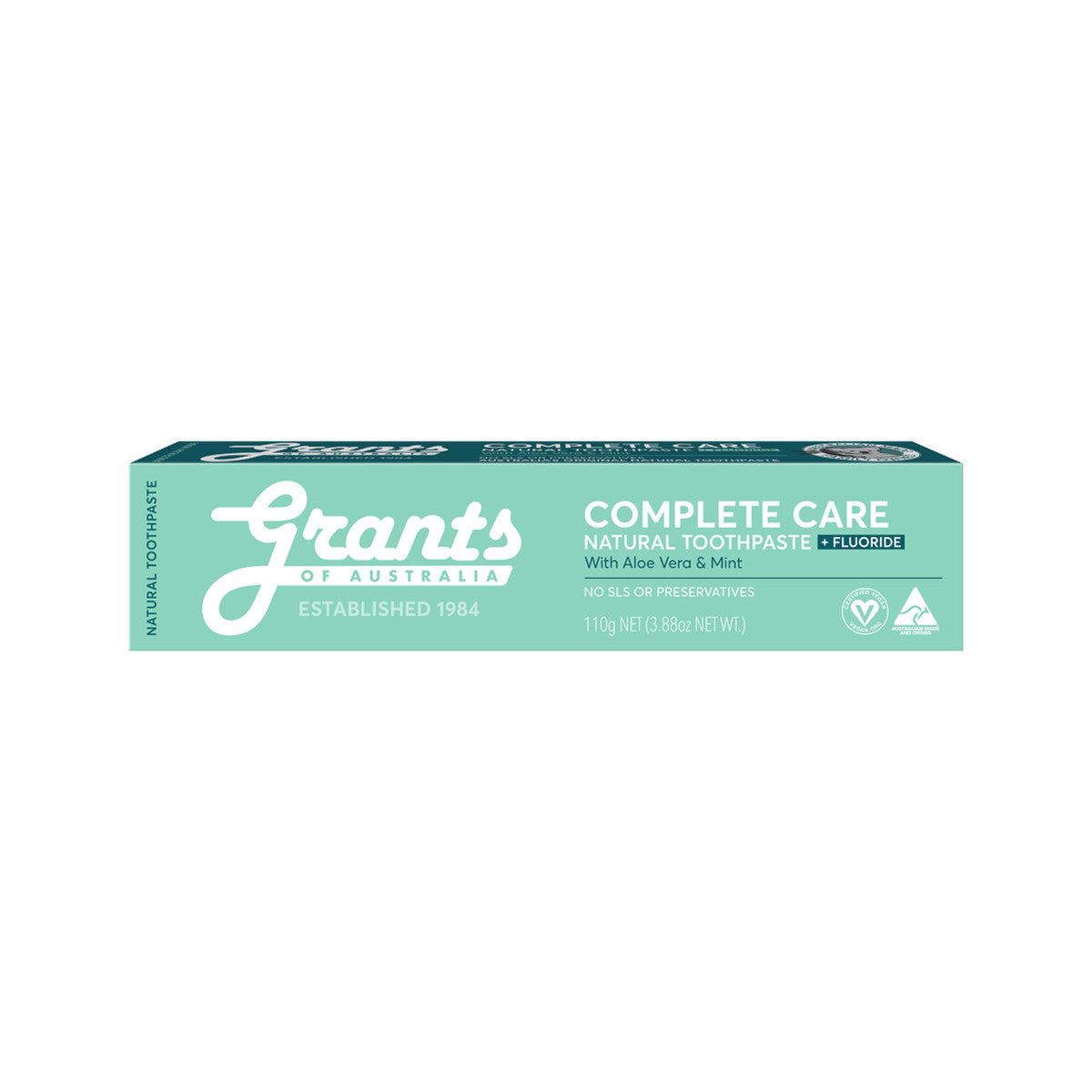 Buy Grants Of Australia Natural Toothpaste Complete Care + Fluoride ...