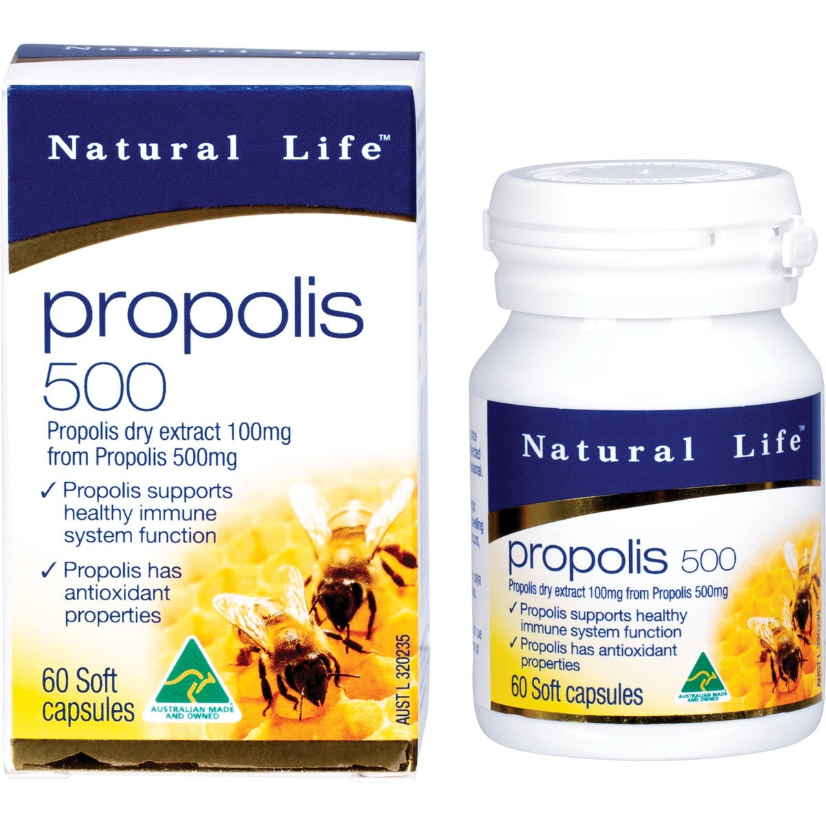 Buy Natural Life Propolis 500 60c Online at Cutpricepharmacy ...