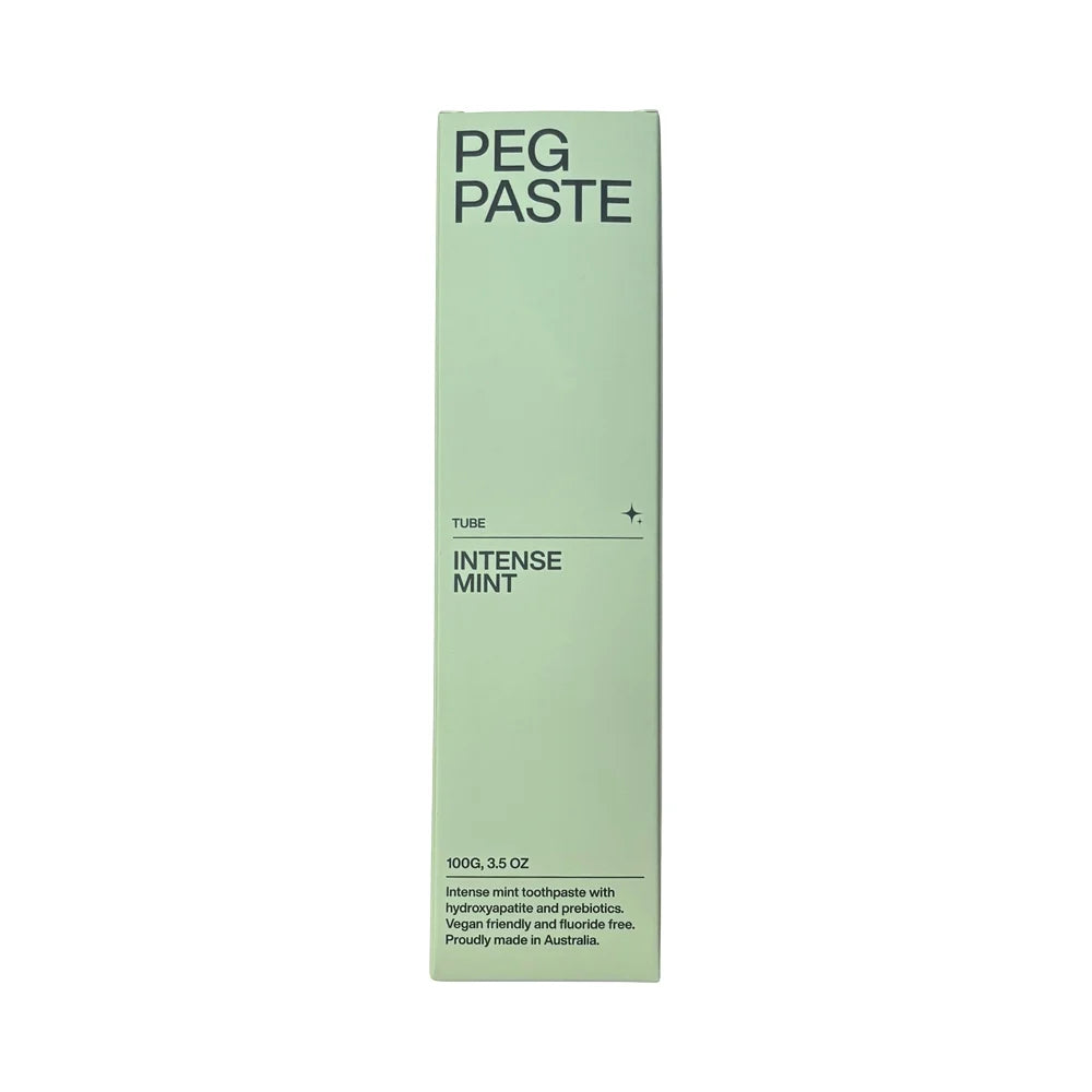 Buy Peg Paste Toothpaste Intense Mint Tube 100g Online at Cutpricepharmacy – CutPricePharmacy ...