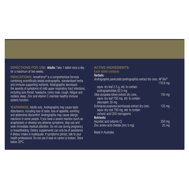 Buy Bioceuticals Armaforce 30 Tablets Online at Cutpricepharmacy ...