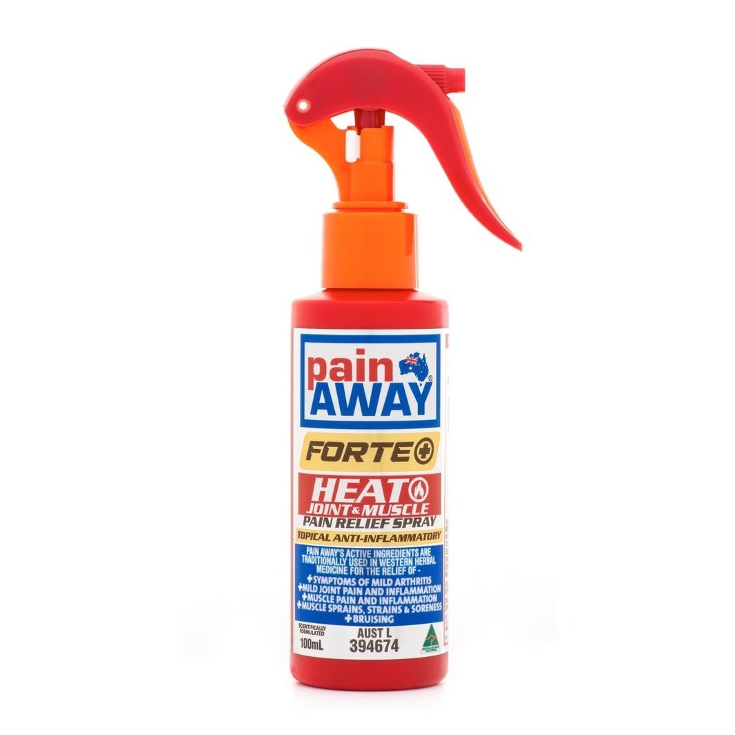 Pain Away Forte Plus Heat Joint & Muscle Pain Relief Spray 100ml ...
