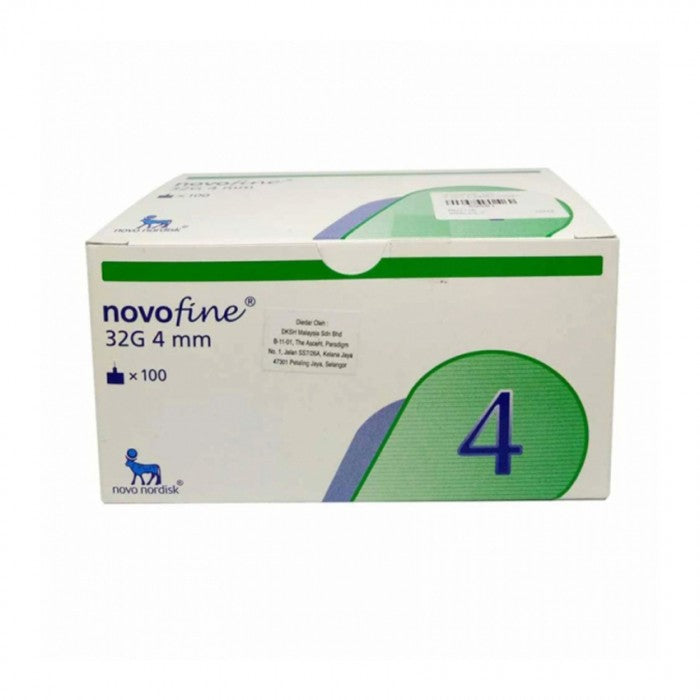 Buy Novofine Plus Pen Needle 32G x 4mm 100 Needles Online at ...