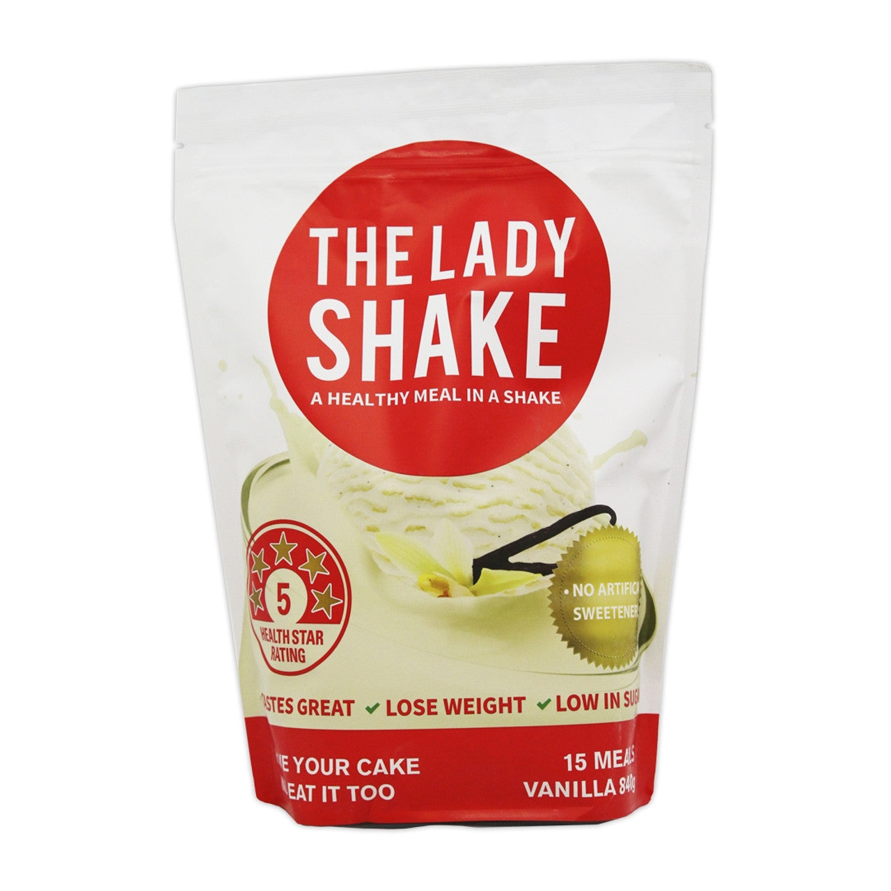 Buy The Lady Shake Vanilla 840g Online at Cutpricepharmacy ...