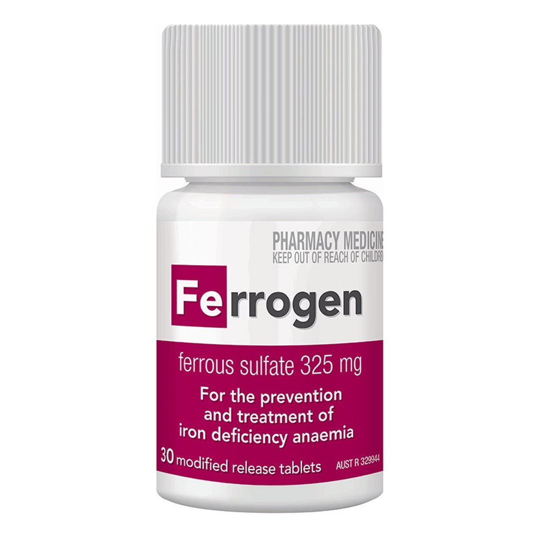 Buy Ferrogen Iron MR 30 Tablets Online at Cutpricepharmacy ...