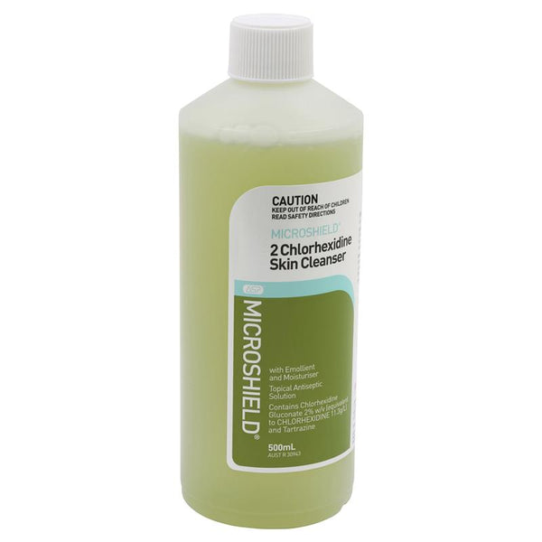 Buy Microshield 2 Chlorhexidine Skin Cleanser 500ml Online at ...