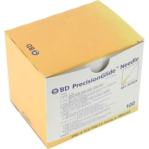Buy BD Hypodermic Needle 19G x 38mm Box 100 Online at Cutpricepharmacy ...