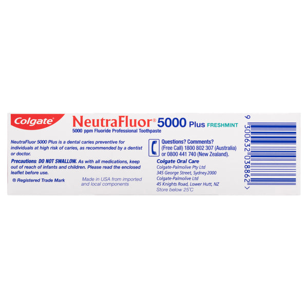 Buy Colgate Neutrafluor Toothpaste 5000 Plus 56g (S3) Online at ...