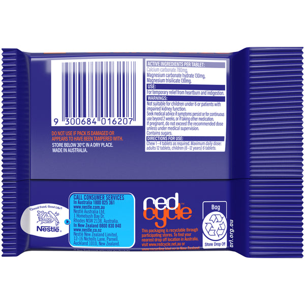 Buy Quick-eze Heartburn & Indigestion Relief Original 60 Pack Online at ...