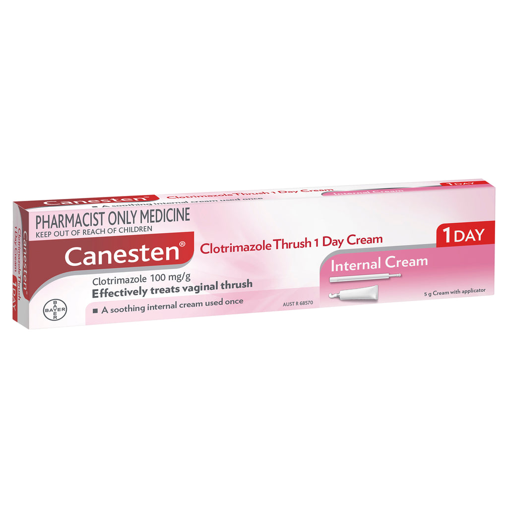 Buy Canesten Vaginal Once Cream 10% 5g (S3) Online at Cutpricepharmacy ...