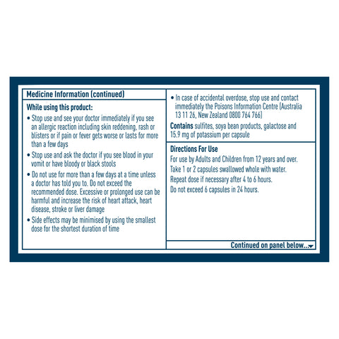 Buy Advil Mini Liquid Capsules 200mg 40 Pack Online at Cutpricepharmacy ...