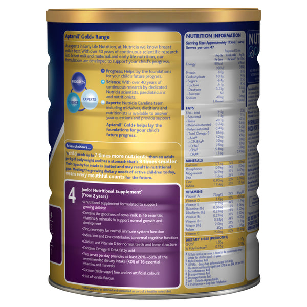 Buy Aptamil Gold+ 4 Junior Nutritional Supplement Milk Drink From 2 ...