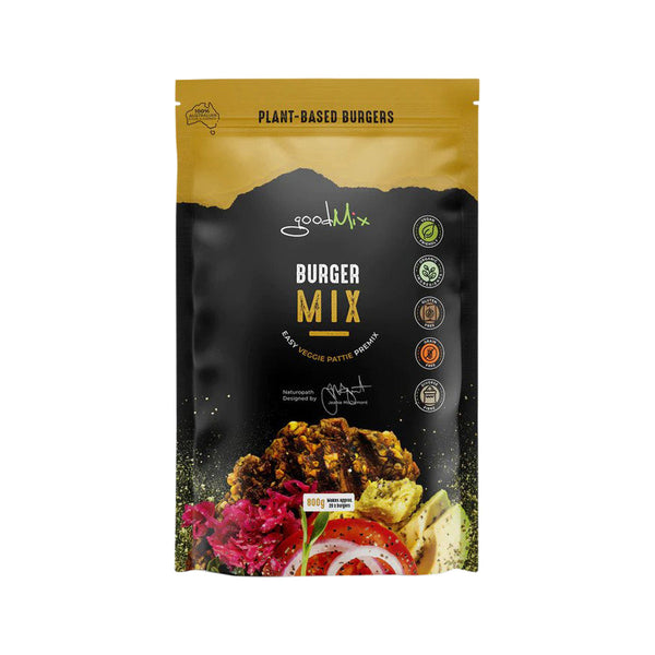 Buy GoodMix Superfoods Burger Mix (Easy Vegan Veggie Pattie Premix ...