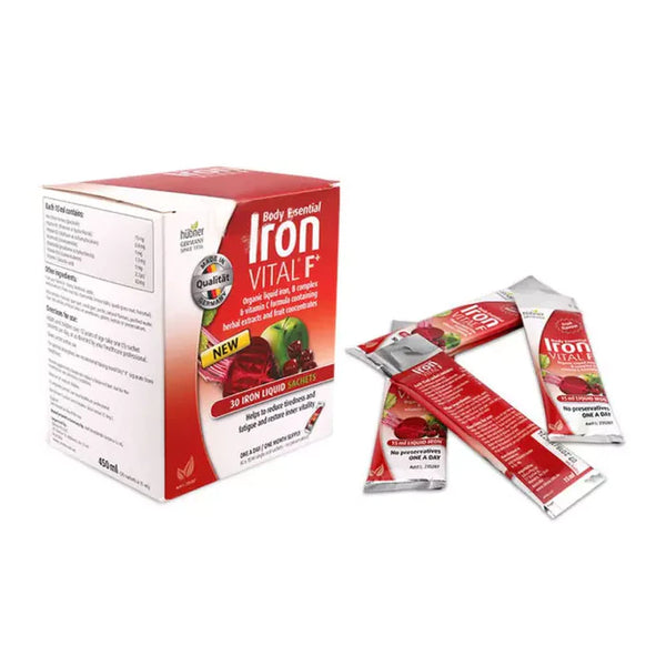 Buy Body Essential Iron Vital F+ Liquid Sachets Online at ...