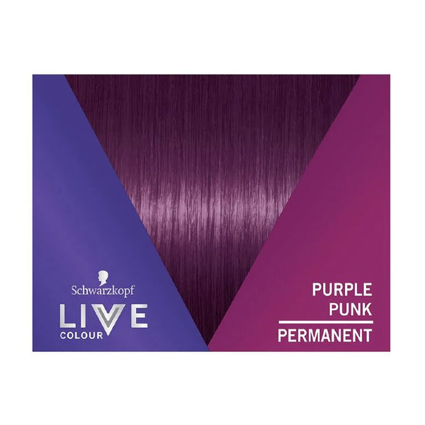 Buy Schwarzkopf Live Colour Permanent Purple Punk Online at ...