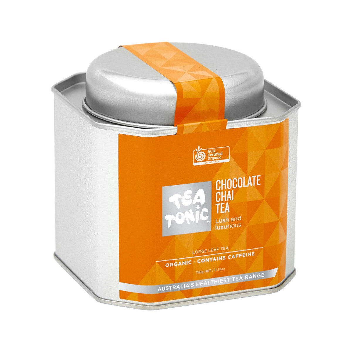 Buy Tea Tonic Organic Chocolate Chai Tea Caddy Tin 150g Online at ...