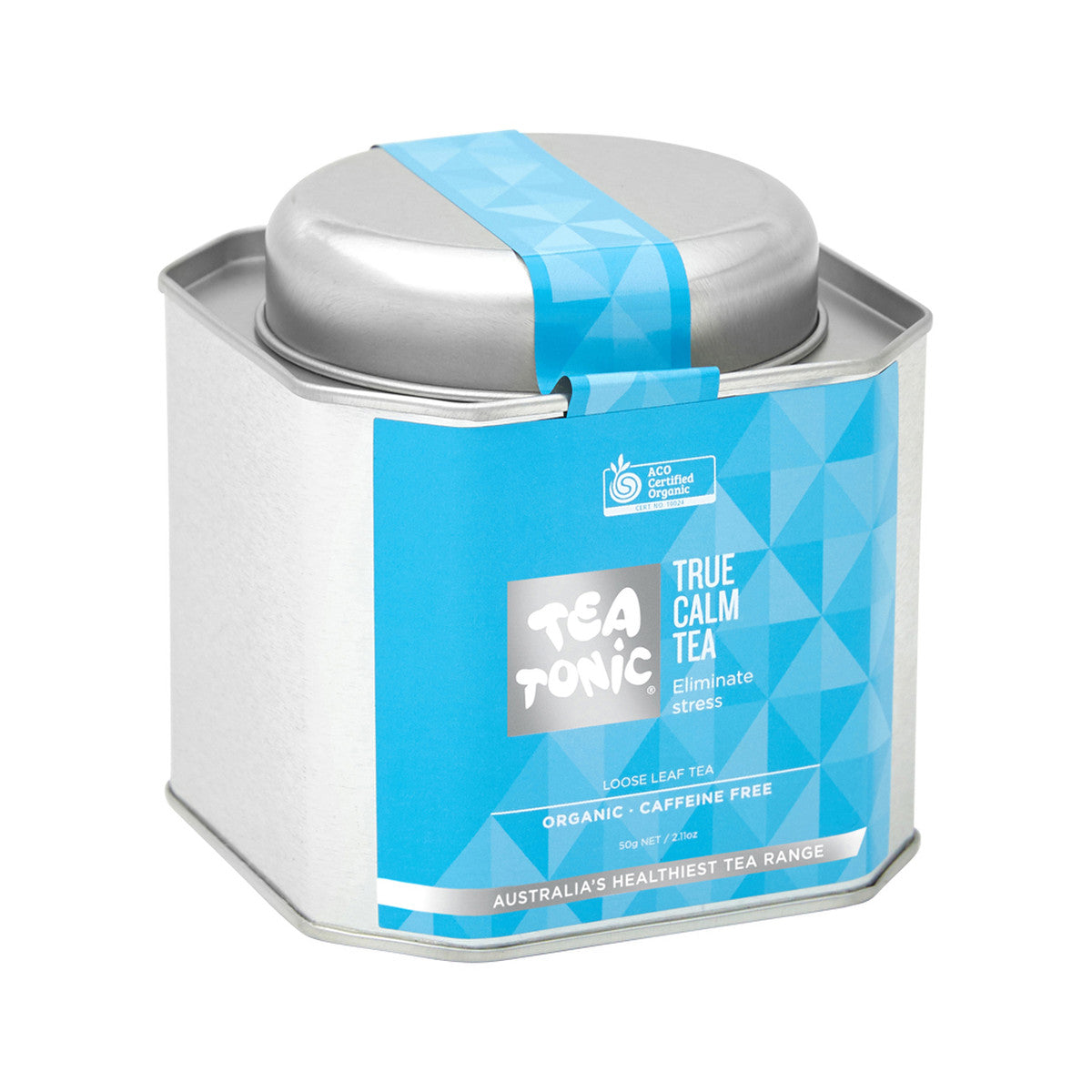 Buy Tea Tonic Organic True Calm Tea Caddy Tin 50g Online at ...