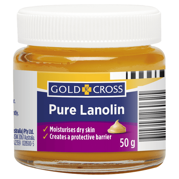 Buy Gold Cross Anhydrous Lanolin (Wool Fat) - 50g Online at ...