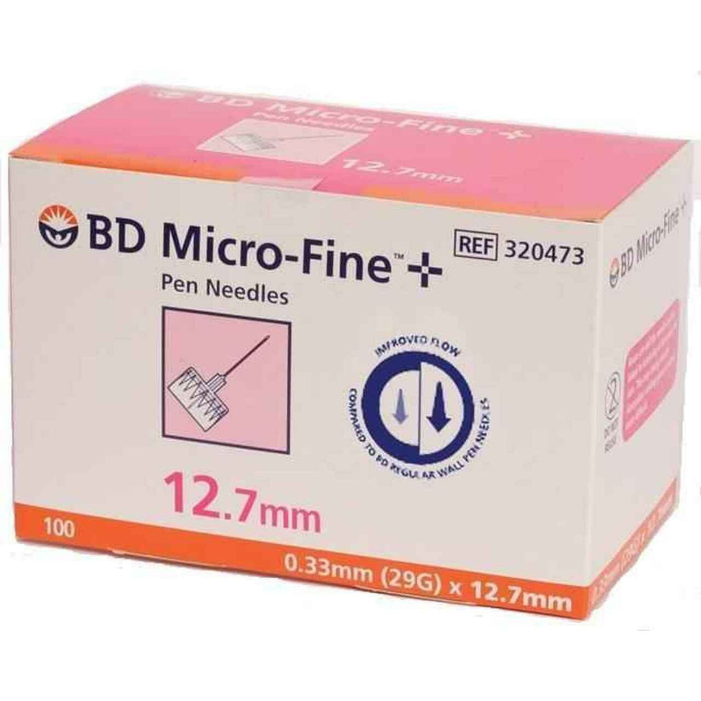 Buy BD Micro-fine Pen Needles 0.33mm (29g) X 12.7mm X100 Online at ...
