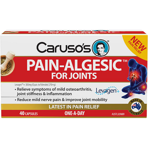 Buy Caruso’s Pain-algesic 40 Capsules Online at Cutpricepharmacy ...