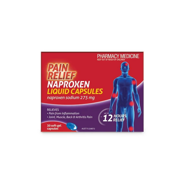 Buy MENTHOLATUM NAPROXEN LIQ 30 CAP Online at Cutpricepharmacy ...