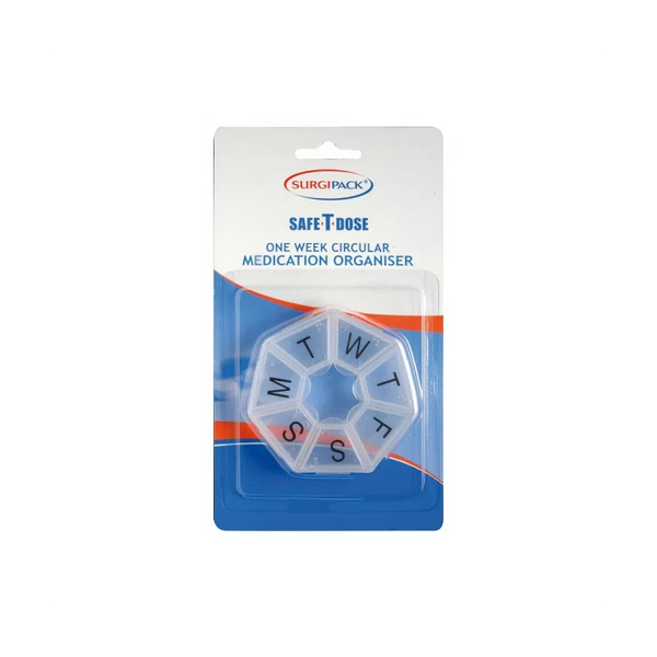 Buy Surgipack Safe-T-Dose 1 Week Circular Medication Organiser Online ...